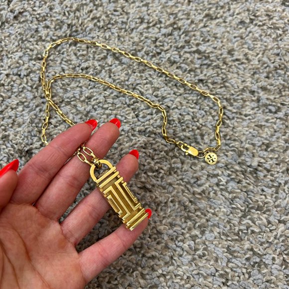Tory Burch | Jewelry | Tory Burch Fit Bit Pendant Necklace In Color ...